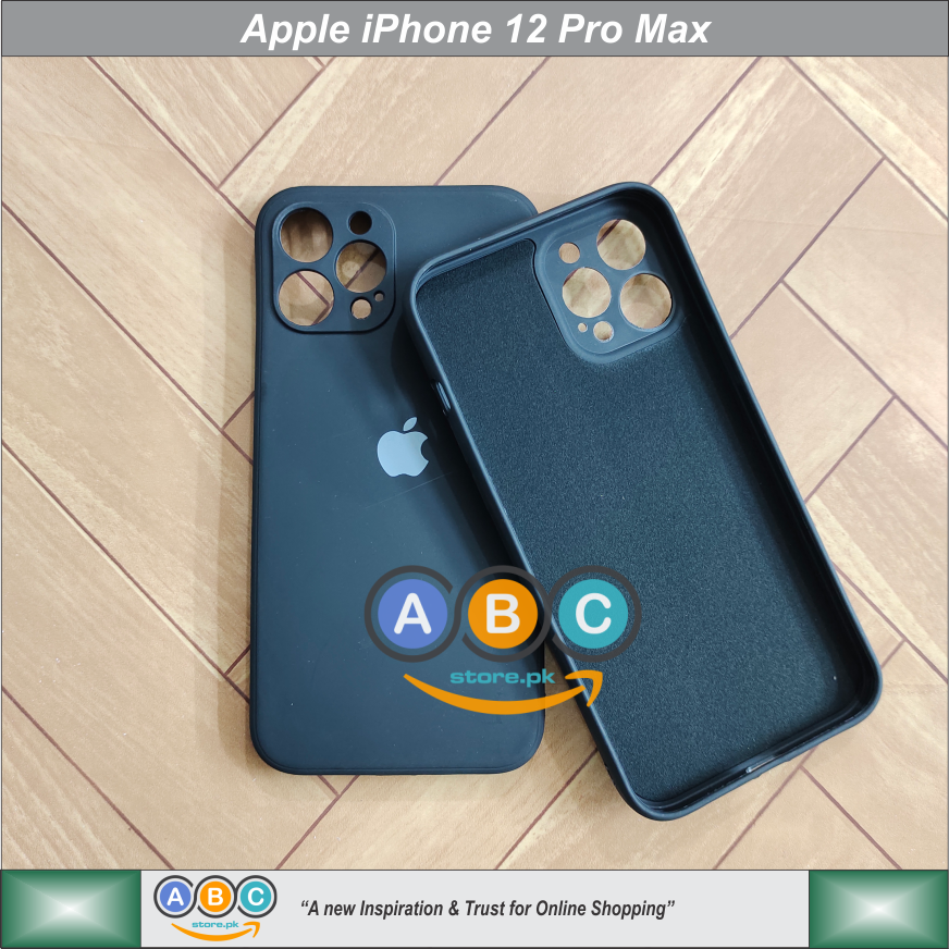 Apple iPhone 12 Pro Max Case, Liquid Silicone Official (Brand Logo) Le ...