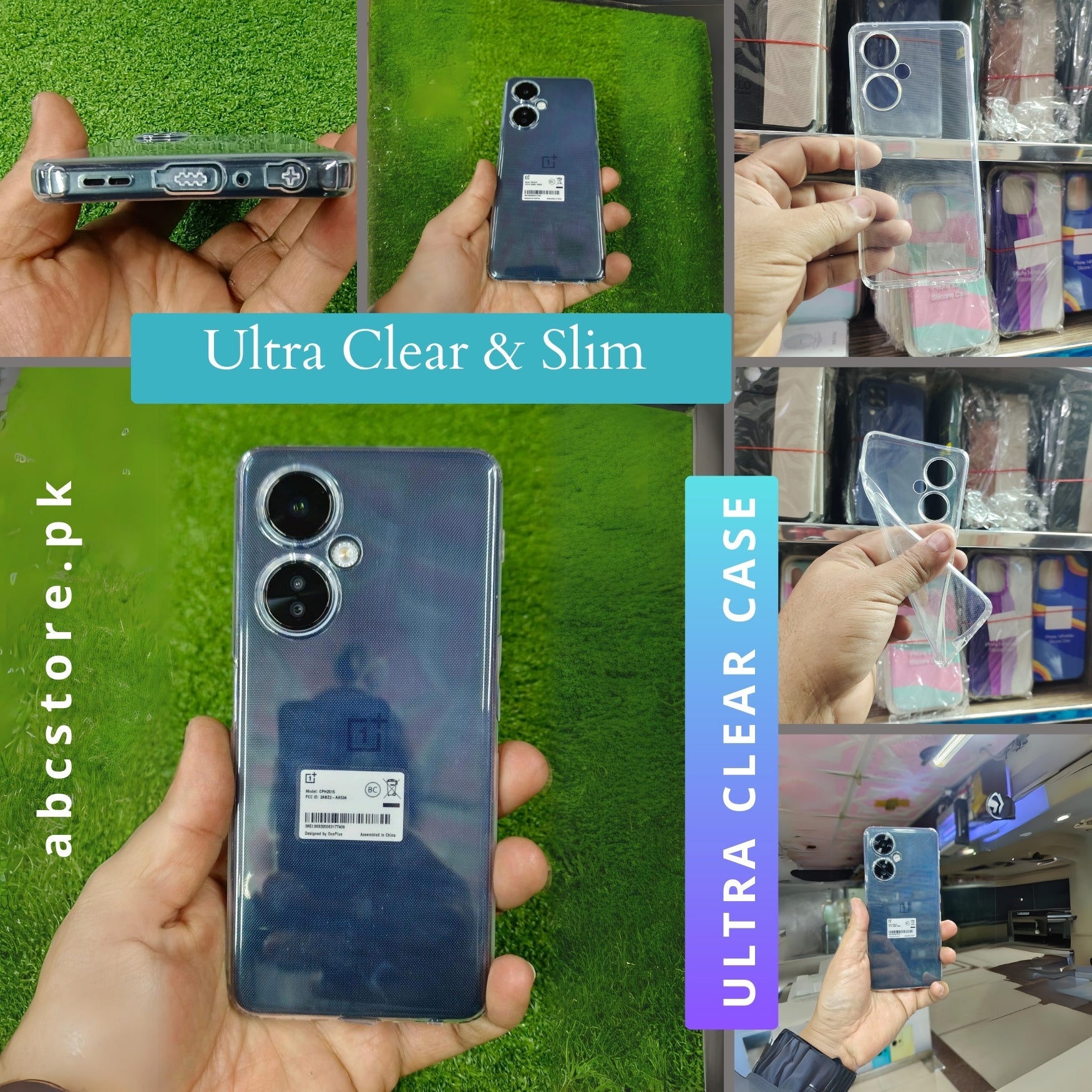 OnePlus Nord N30 Case, Soft TPU Ultra-Clear with Dust Plugs (NO Corner ...