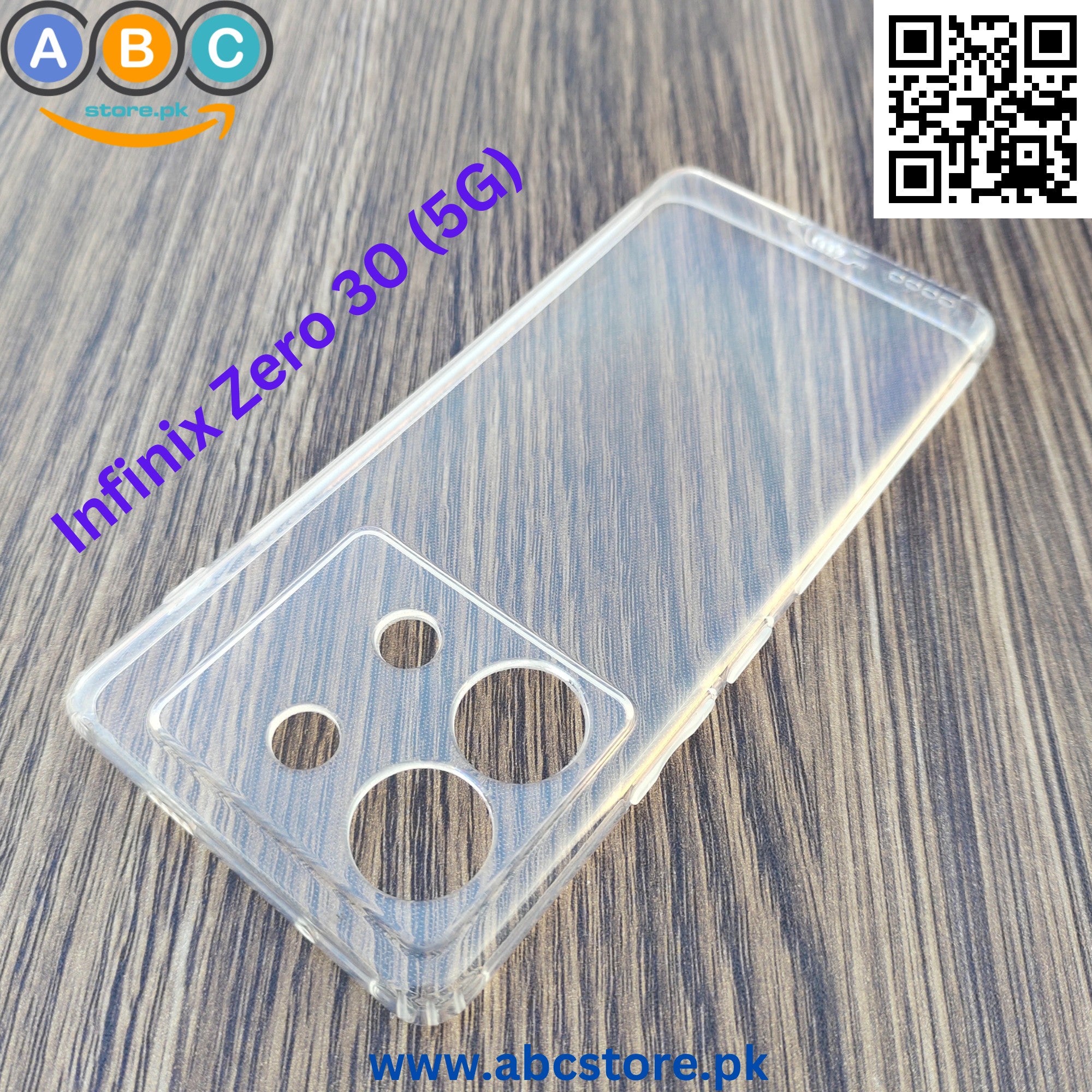 Infinix Zero 30 (5G) Case, Soft TPU with Dust Plugs (NO Corner Bumpers ...